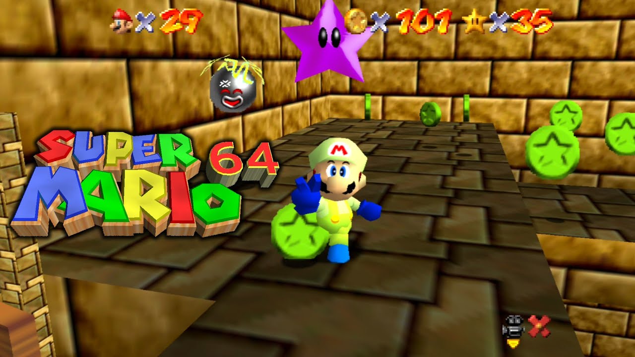 Super Mario 64 Randomizer v1.1.2 Mod by Arthurtilly Full Screen 16:9 9 ...