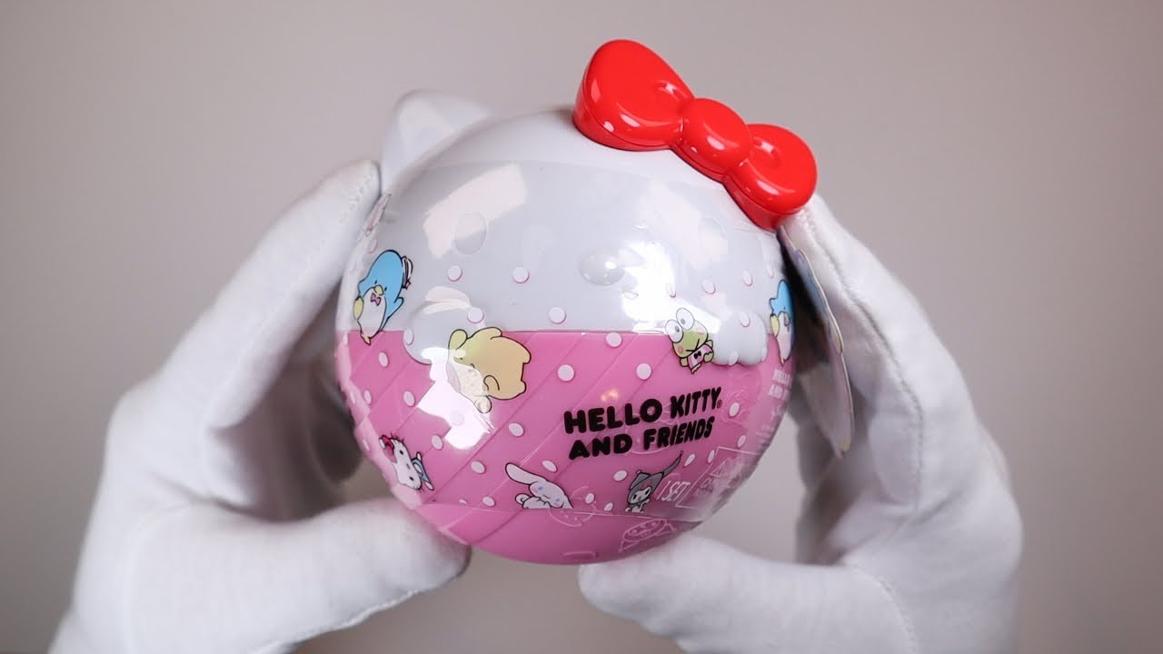 What’s Inside Hello Kitty & LoL Mystery Balls? - YouTube