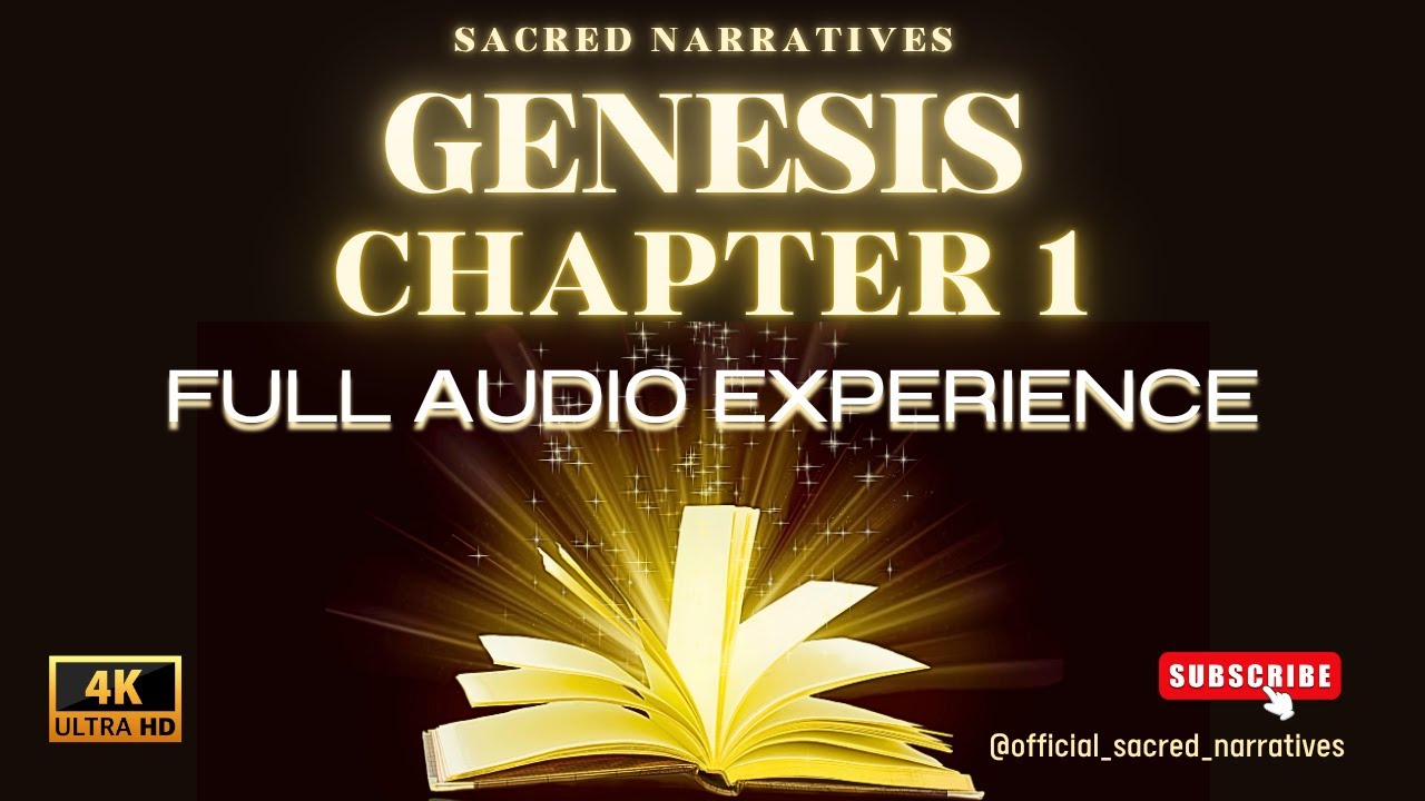 Genesis Chapter 1 FULL Audiobook | Creation Explained | Sacred ...