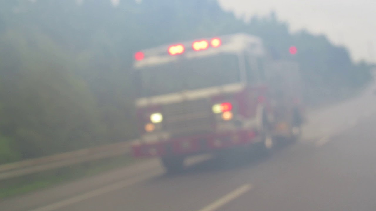 BCOFD ENGINE 15 RESPONDING TO A STRUCTURE FIRE - YouTube