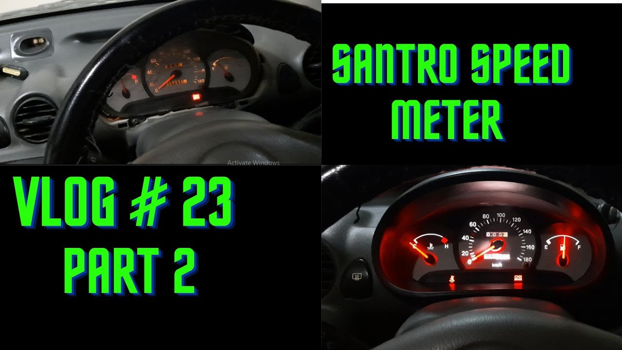 finally santro ka speedmeter agaya | vlog # 23 | usman khan vlog | Peshawar - YouTube