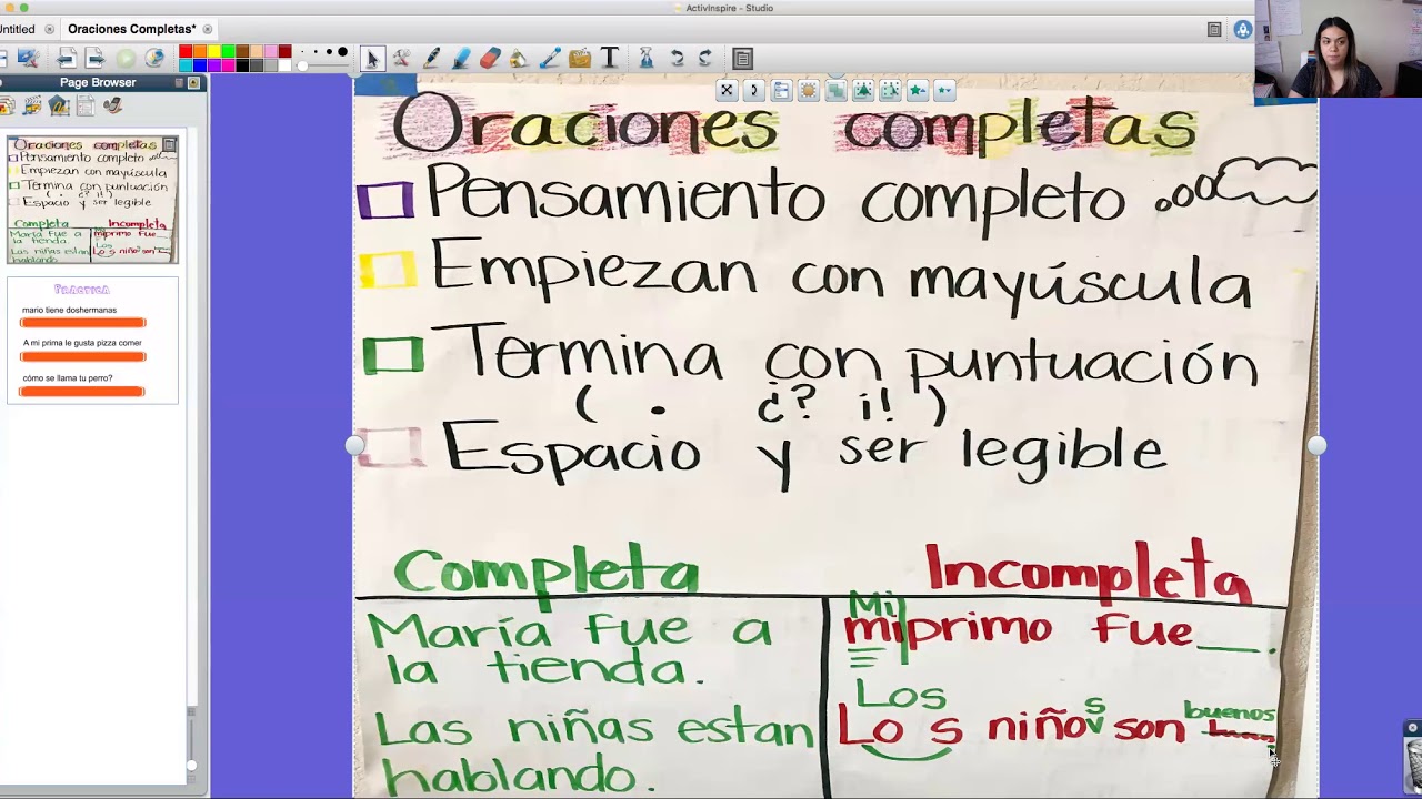 Ejemplos De Oraciones Completas Ejemplos De Oraciones Completas