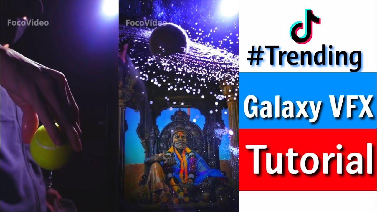Tik Tok New Trend | Galaxy VFX Tutorial | Tech With Ankit - YouTube