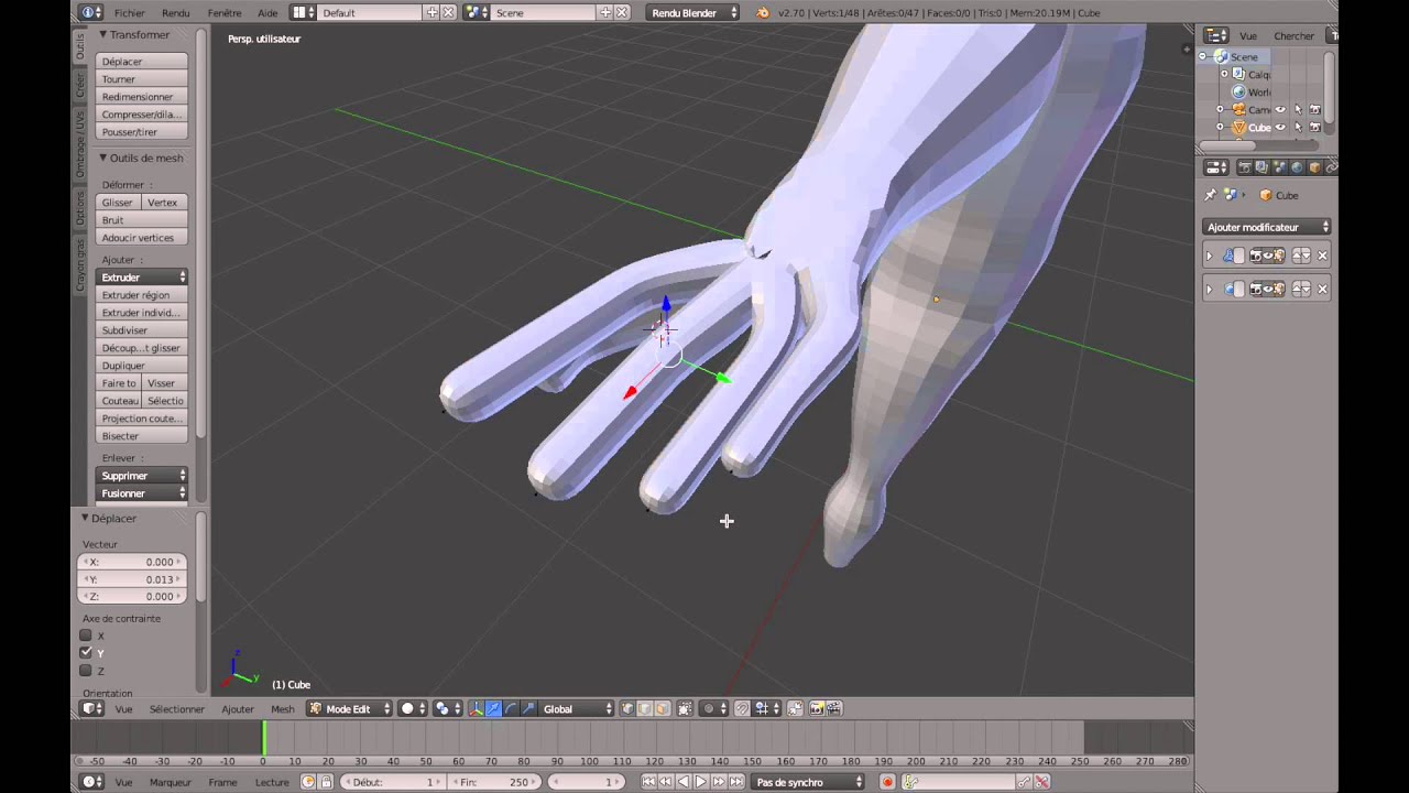 TUTO Blender Part 3 - YouTube