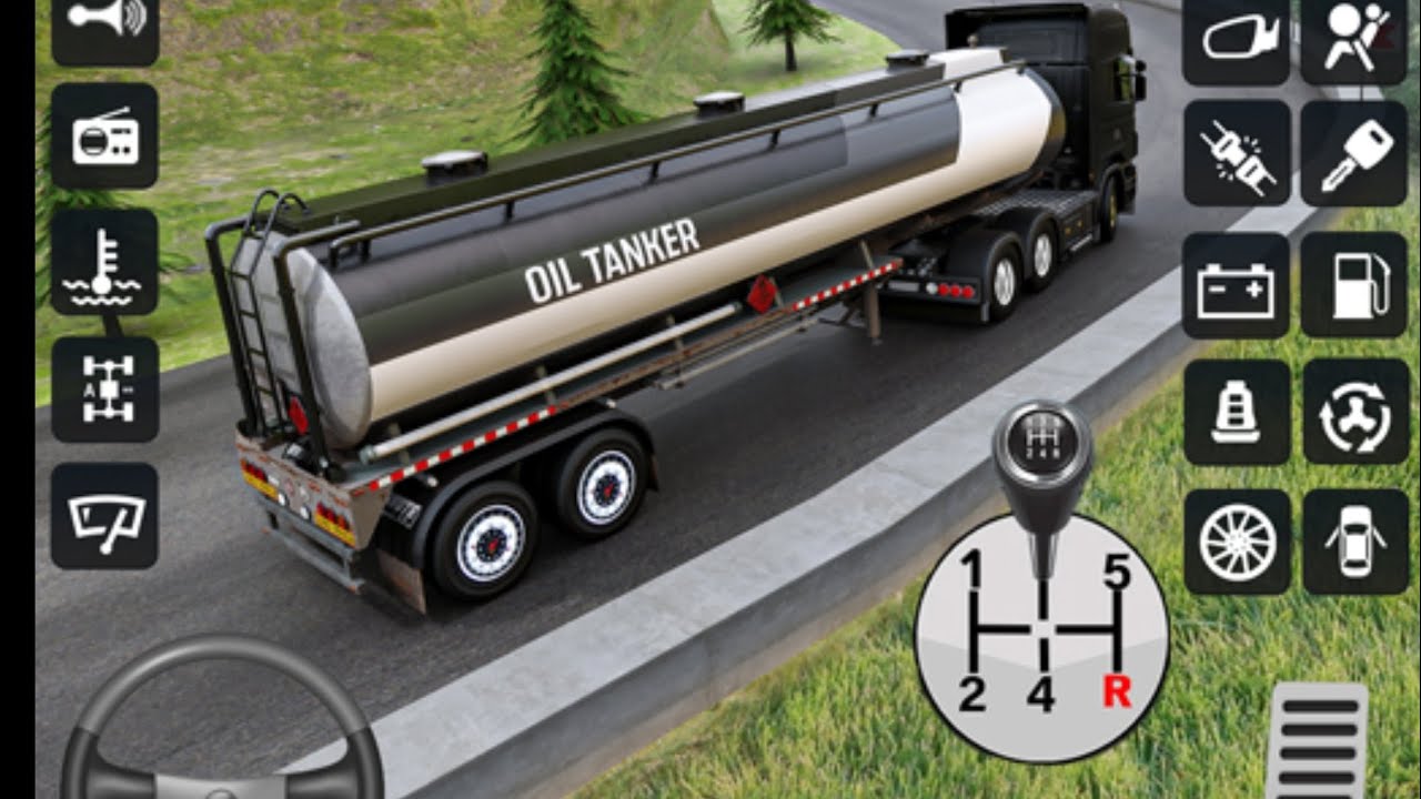 Oil Tanker Truck Driving Game Simulator||Oil Tanker Truck Driving Game ...