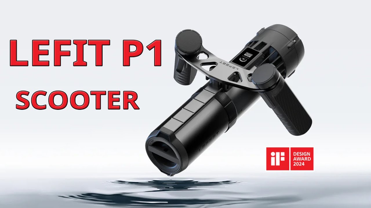 Lefit P1 : Underwater Scooter Review & Test - YouTube
