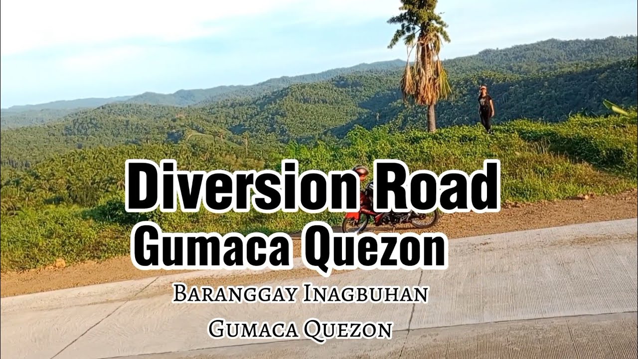 Gumaca Diversion road, Adventure ride Tara sa Quezon Province - YouTube