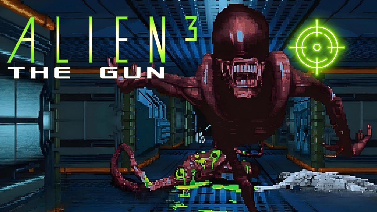 🎯 ALIEN 3 THE GUN ARCADE FULL LONGPLAY (1993 SEGA) LIGHTGUN ON RAILS ...