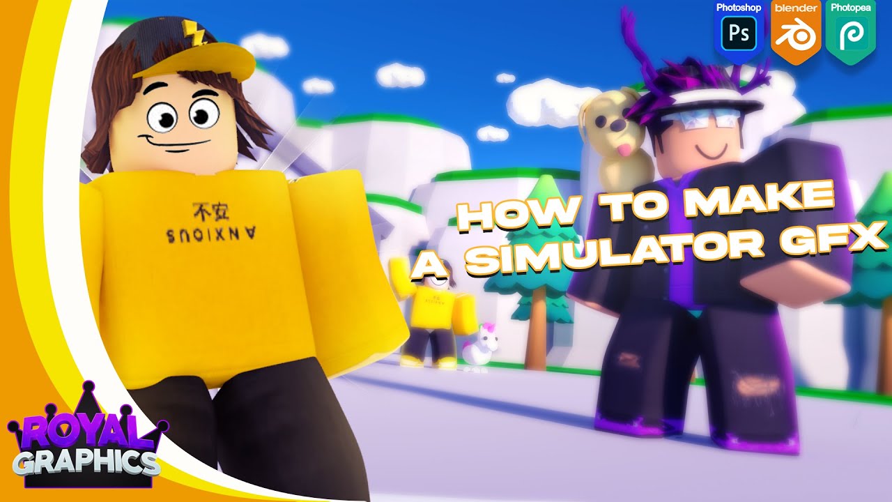 Roblox how to make a simulator GFX [Part 1/3] - YouTube