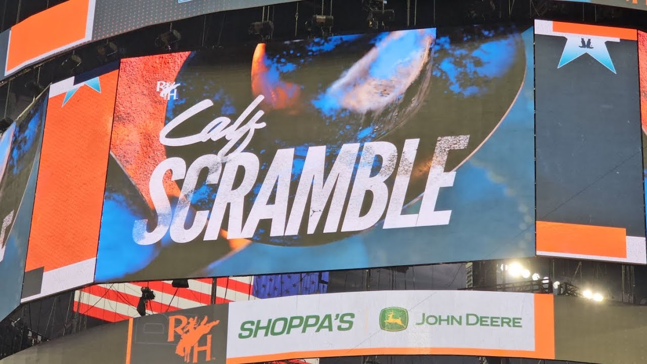 Calf Scramble, Day 9, @RodeoHouston 2024 - YouTube