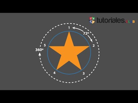 COMO DIBUJAR UNA ESTRELLA DE CINCO PUNTAS. - YouTube