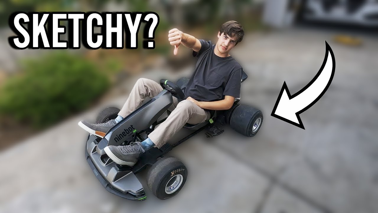 Custom Rear Tire Upgrade For Ninebot Gokart Pro! - YouTube