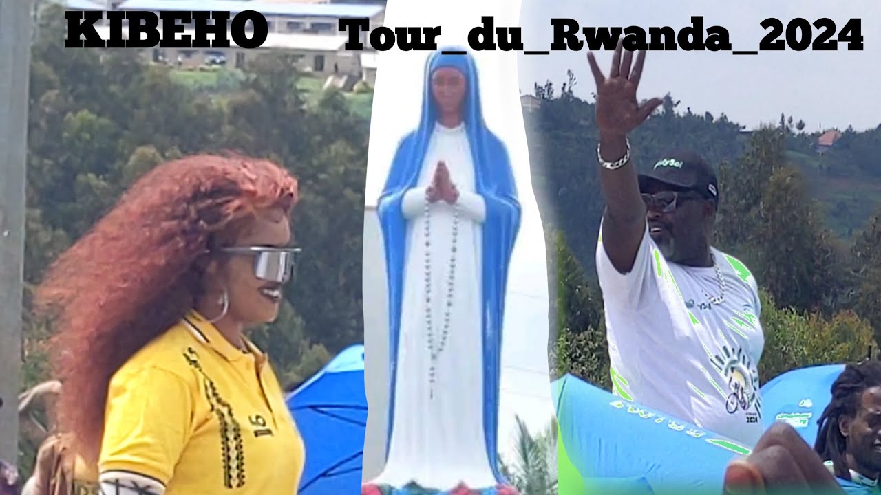 #Marina na #Ndimbati bakiriwe neza iKibeho tour du RWANDA Etp Muhanga ...