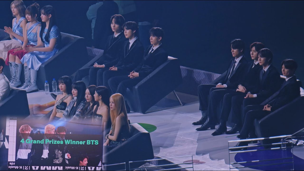 BTS 올해의 레코드상 vcr ENHYPEN 엔하이픈 ,르세라핌LE SSERAFIM,아이브IVE, Reaction@221126 MMA 멜론뮤직어워드 직캠 Fancam ...