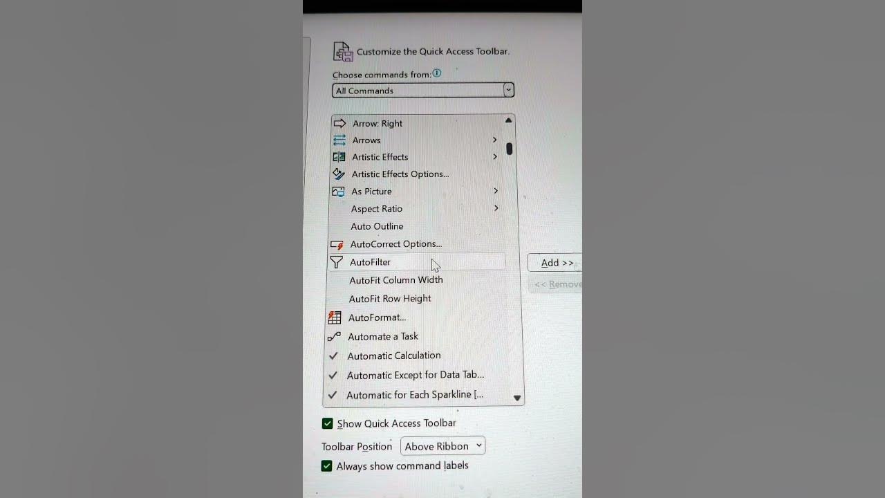Autofilter Trick In Excel Filter Data In Excel 💯 Shorts Msexcel Exceltips Howto Bytetech 