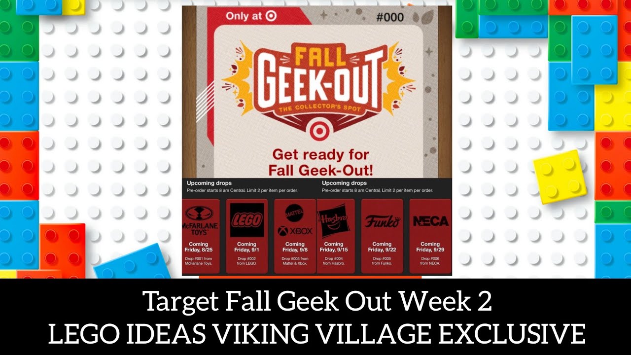 TARGET FALL GEEK OUT Week Two | LEGO Ideas Viking Village Exclusive ...
