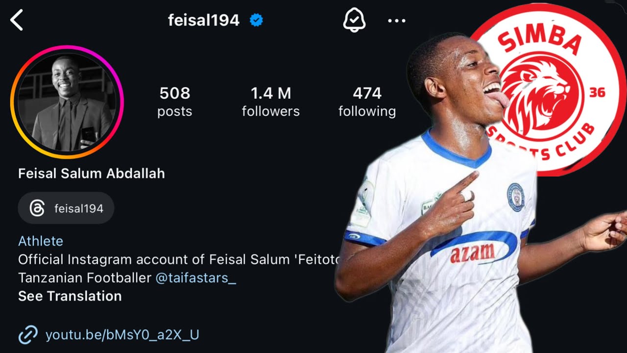 #exclusive FEI TOTO ATHIBITISHA KUTUA SIMBA ,AMEPOST KWENYE ACCOUNT ...