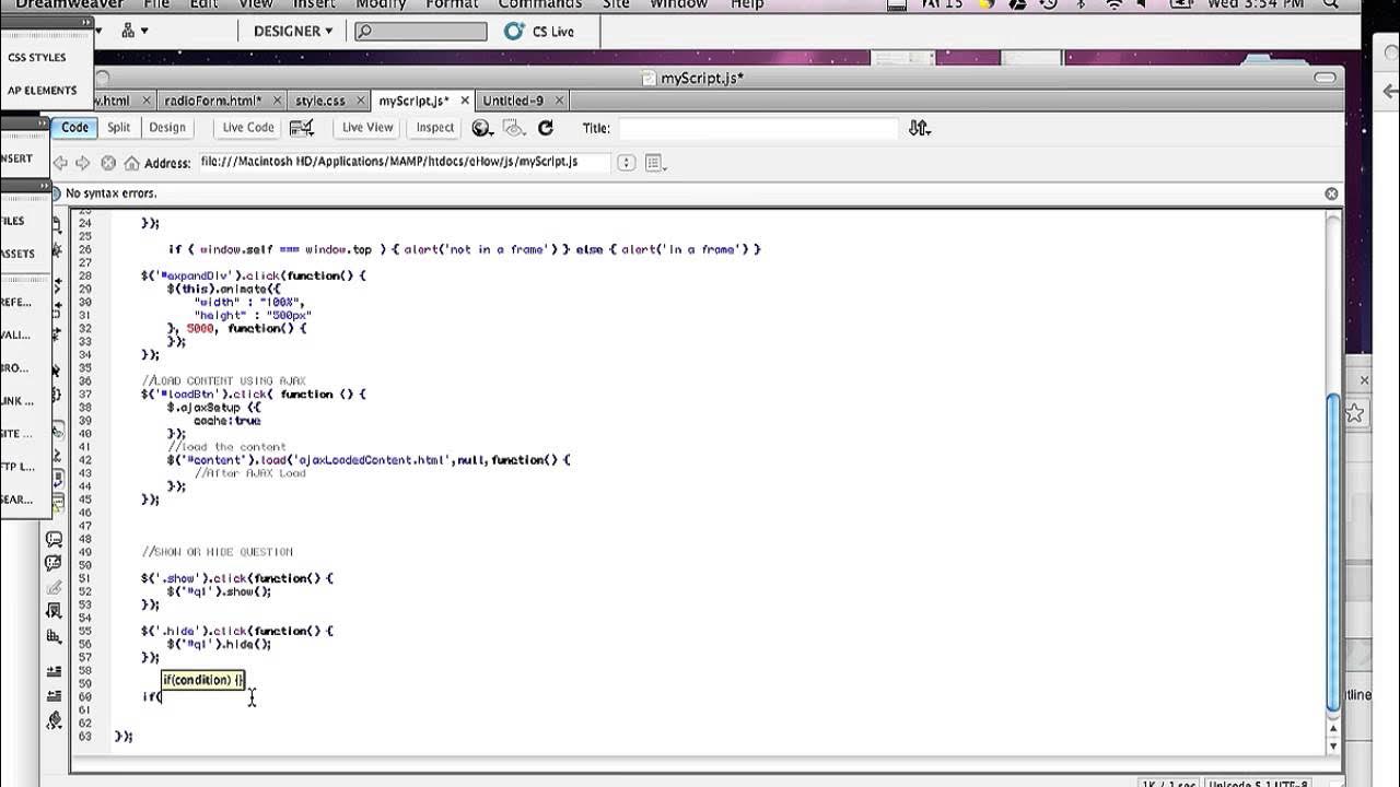 Detecting Frames in JavaScript : Computer & Tech Topics - YouTube
