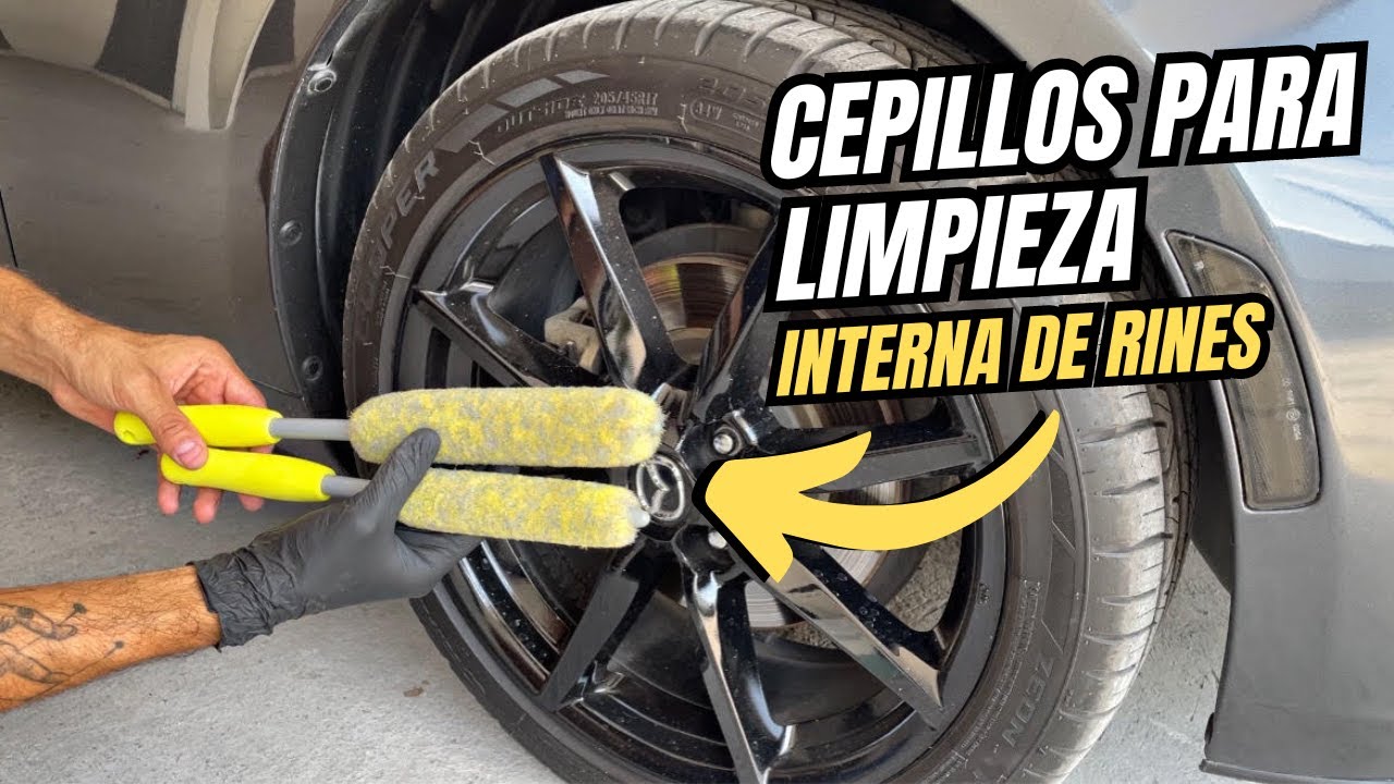 PROBANDO CEPILLOS PARA LIMPIEZA INTERNA DE RINES / MEJORES HERRAMIENTAS ...