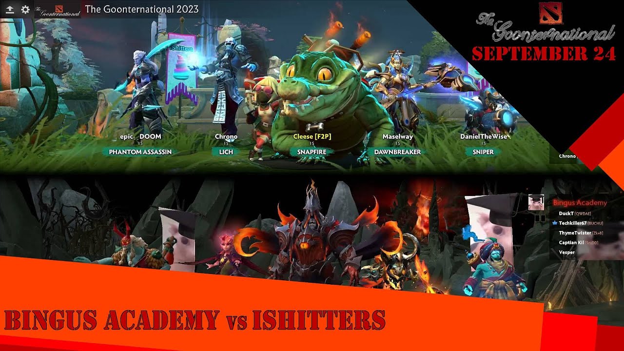 [GTi 2023] Doctor Jonas casts Bingus Academy vs iShitters (Group A ...