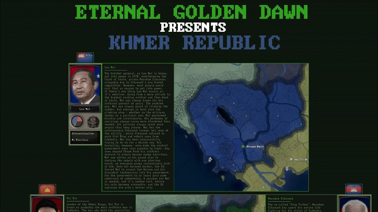 Eternal Golden Dawn HOI4 | Cambodia Teaser - YouTube