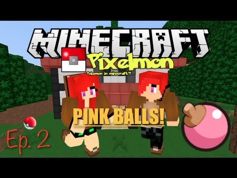 Minecraft: Pixelmon Let's Play With BabyBear's! Ep. 2 - Pink Balls ...