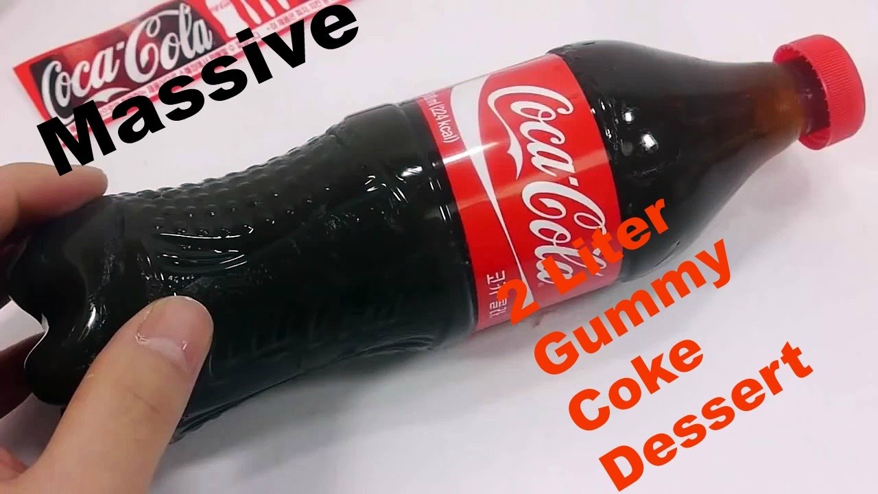Insane 2 Liter Massive Gummy Coke Dessert DIY - YouTube