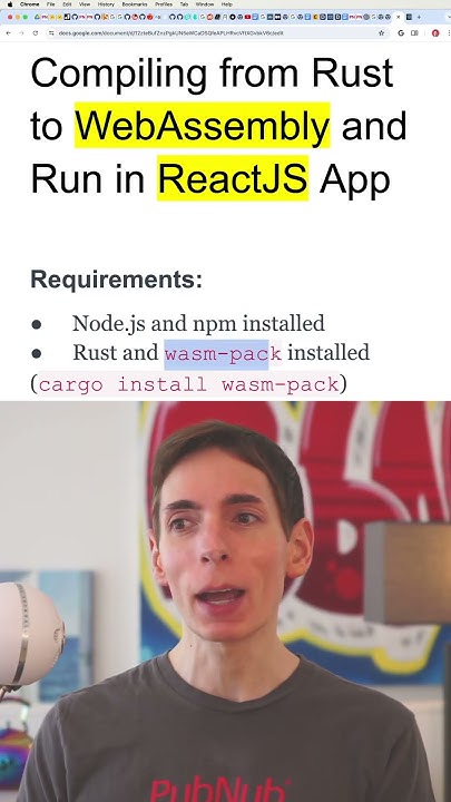 Compiling Rust to WebAssembly for React - YouTube Compiling Rust to WebAssembly for React - YouTube
