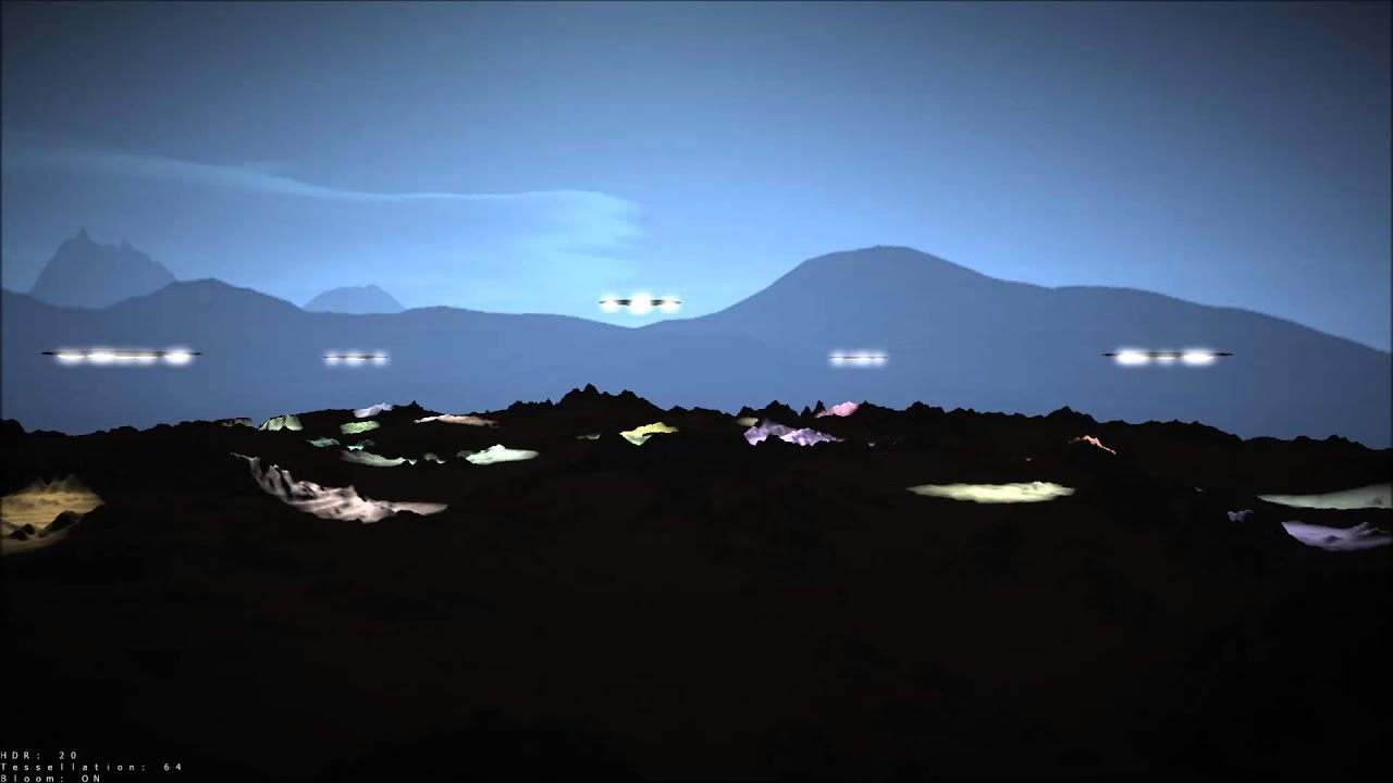 UFO Scene - Graphics Coursework - YouTube