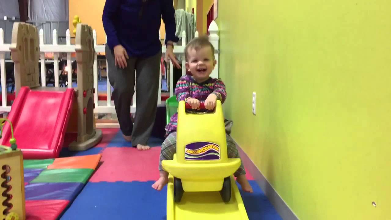 Baby roller coaster - YouTube