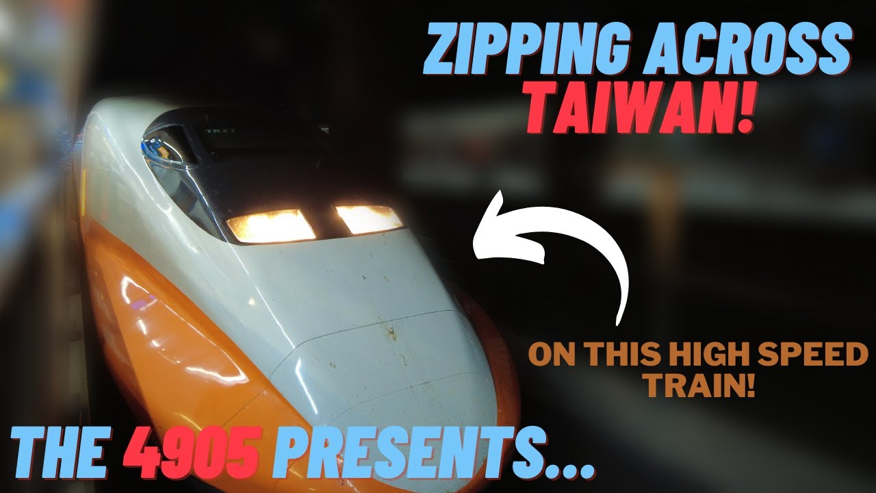 ACROSS TAIWAN ON A HIGH SPEED TRAIN! THSR Standard class review : The ...