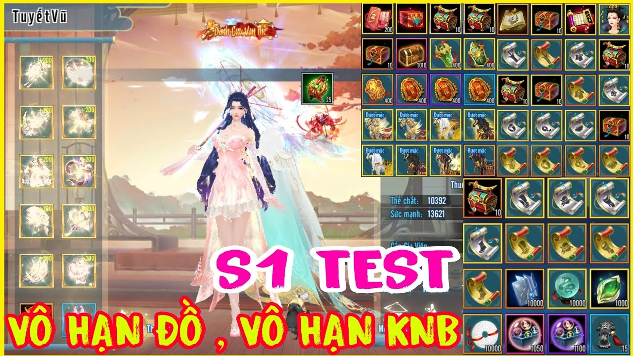 VLTK Mobile Lậu Mới Mở S1 - Test Full Đồ , Nhận Full Mọi Thứ từ A Tới Z ...