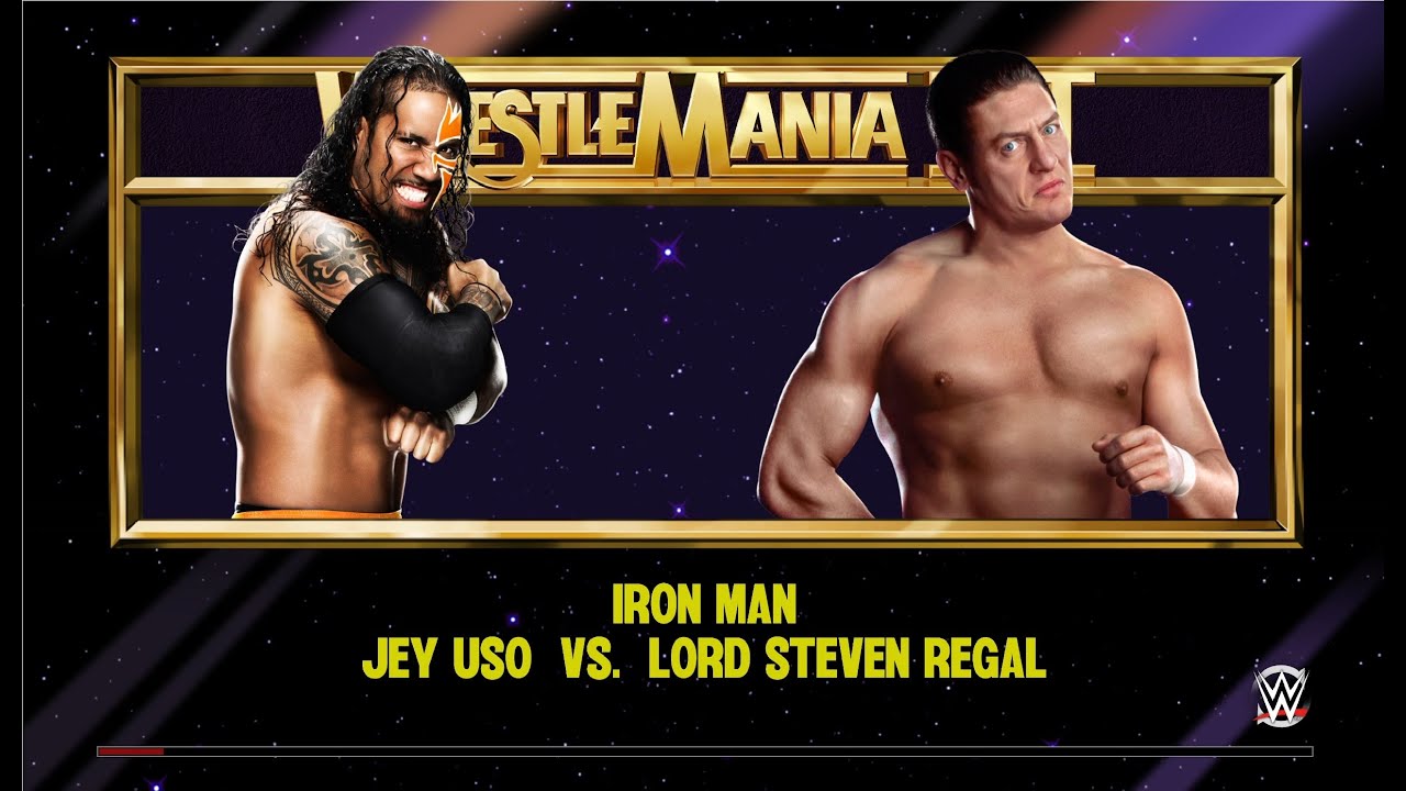 WWE 2k15 Чемпионат Вселенной второй этап Jey Uso - Lord Steven Regal ...