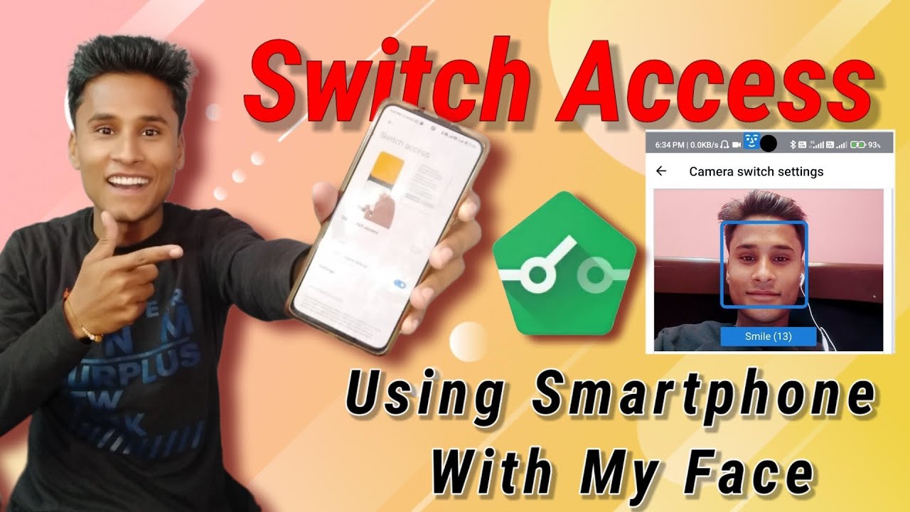 I Used Smartphone With My Face 😀 | Switch Access 🔥 - YouTube
