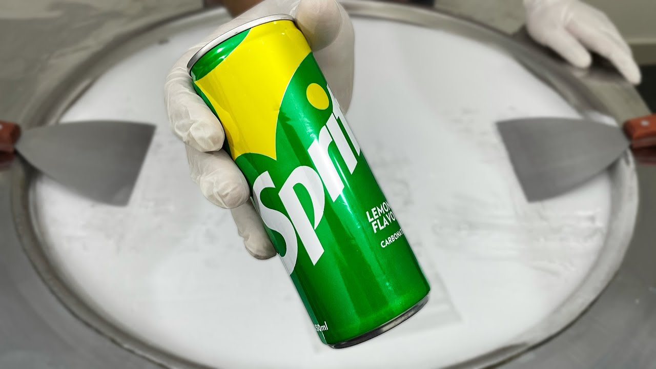 Sprite Ice Cream Rolls ASMR | Frostly Tingles - YouTube