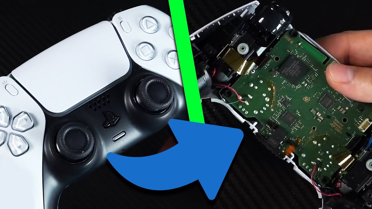 PS5-CONTROLLER auseinanderbauen & richtig zusammenbauen -DUALSENSE - YouTube