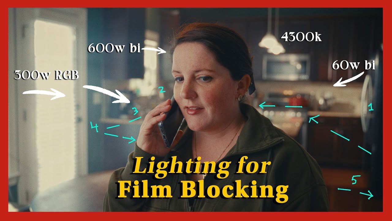 How to Light for Film Blocking (ie. Moving subjects) - YouTube