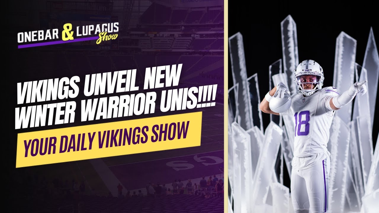 Vikings Unveil NEW Winter Warrior Uniforms - YouTube