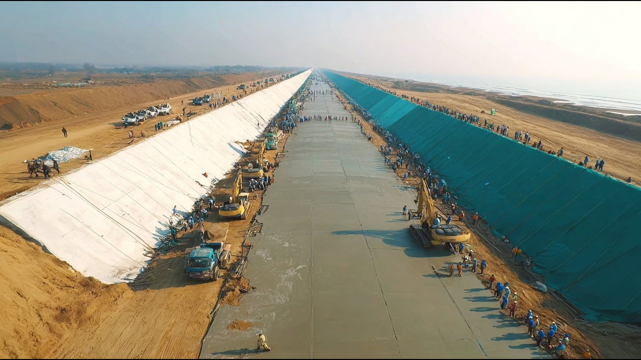 How Mega Canals Are Built Across Deserts. Ultimate Mega Projects ...