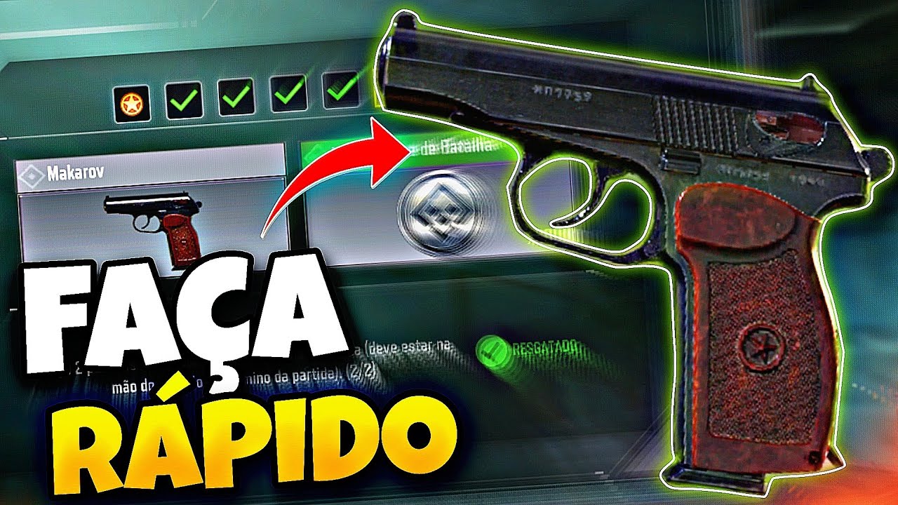 MISSÃO SAZONAL BRIGA DE PISTOLA - PASSO A PASSO PISTOLA DOBVRA | COD ...