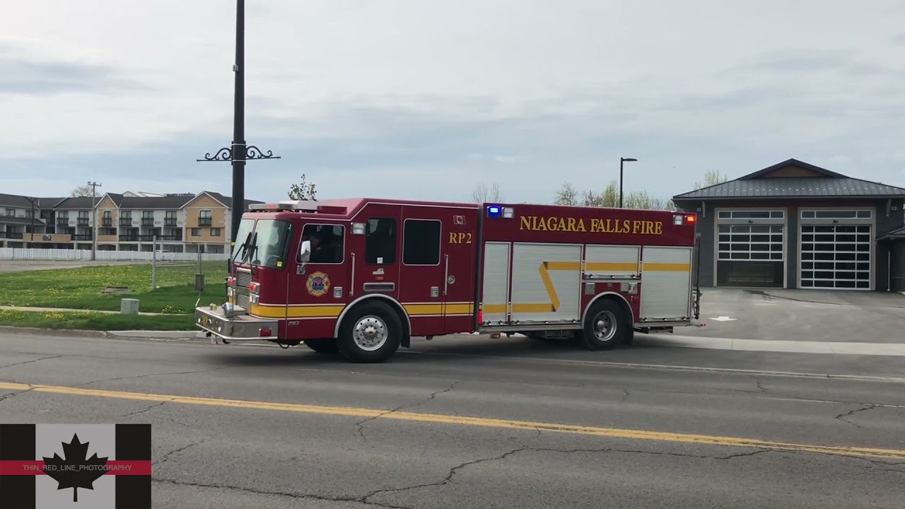 **EXCLUSIVE** Niagara Falls BRAND NEW Fire Station 7 First Call - YouTube