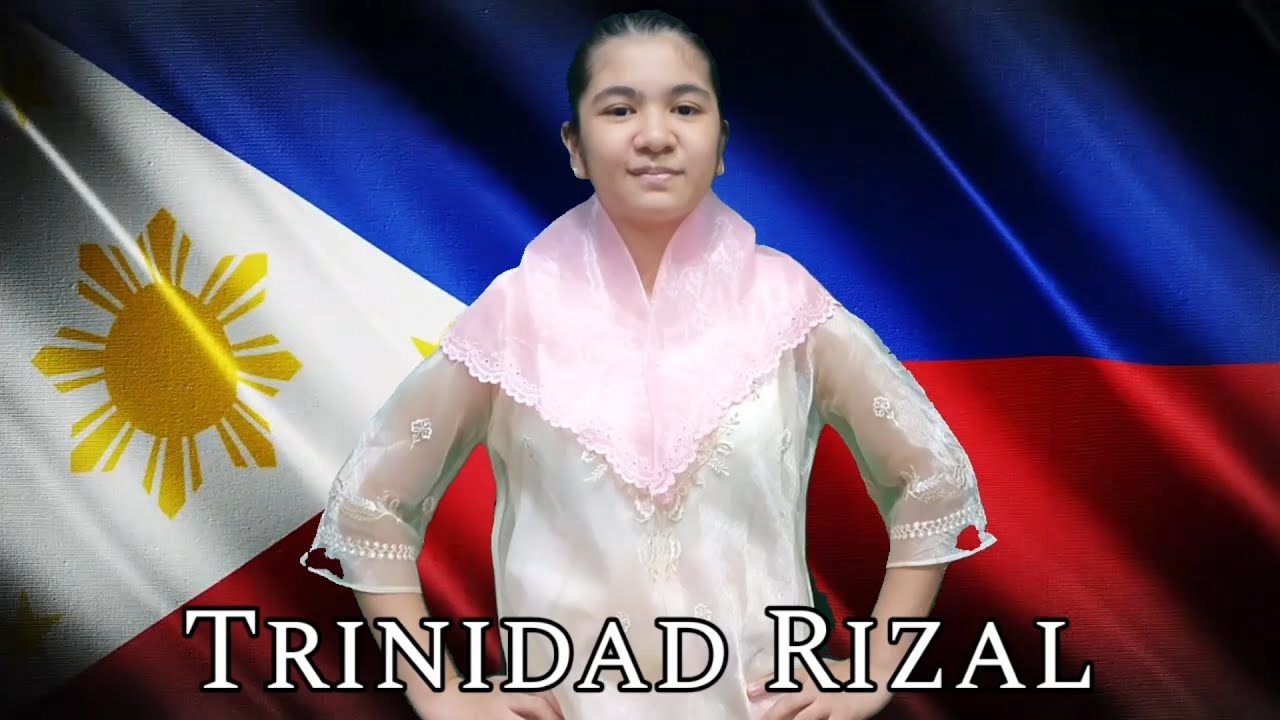 Thera Caraan Portraying Trinidad Rizal - YouTube