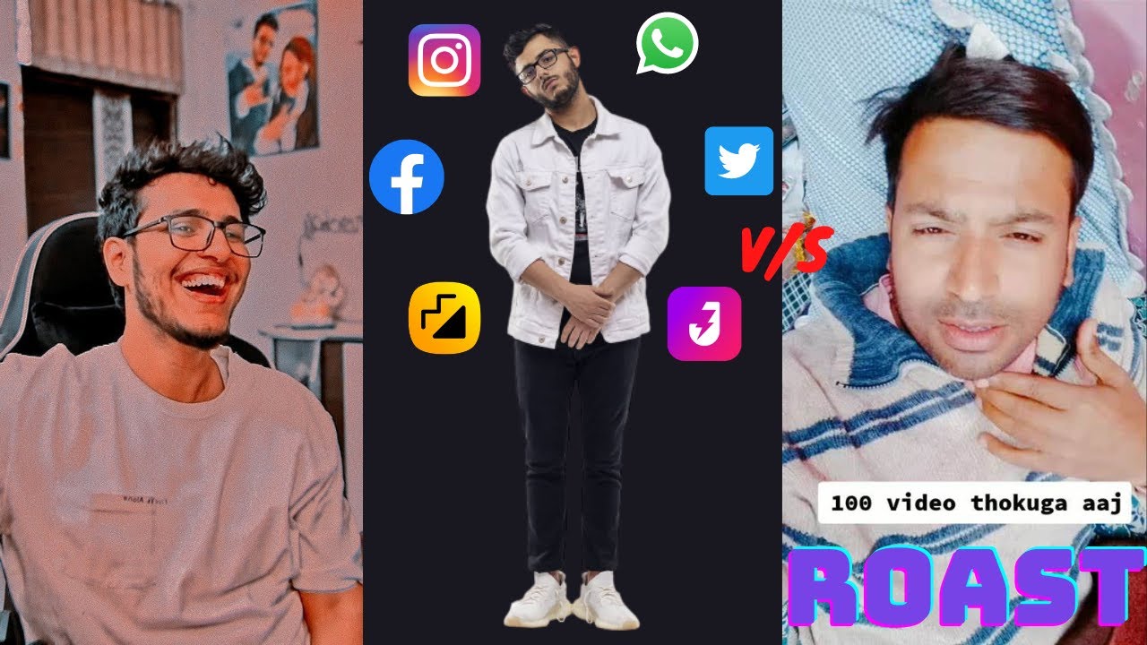 ROASTS LEGENDS OF SOCIAL MEDIA Puneet Kumar @puneetsuperstar6774 ...