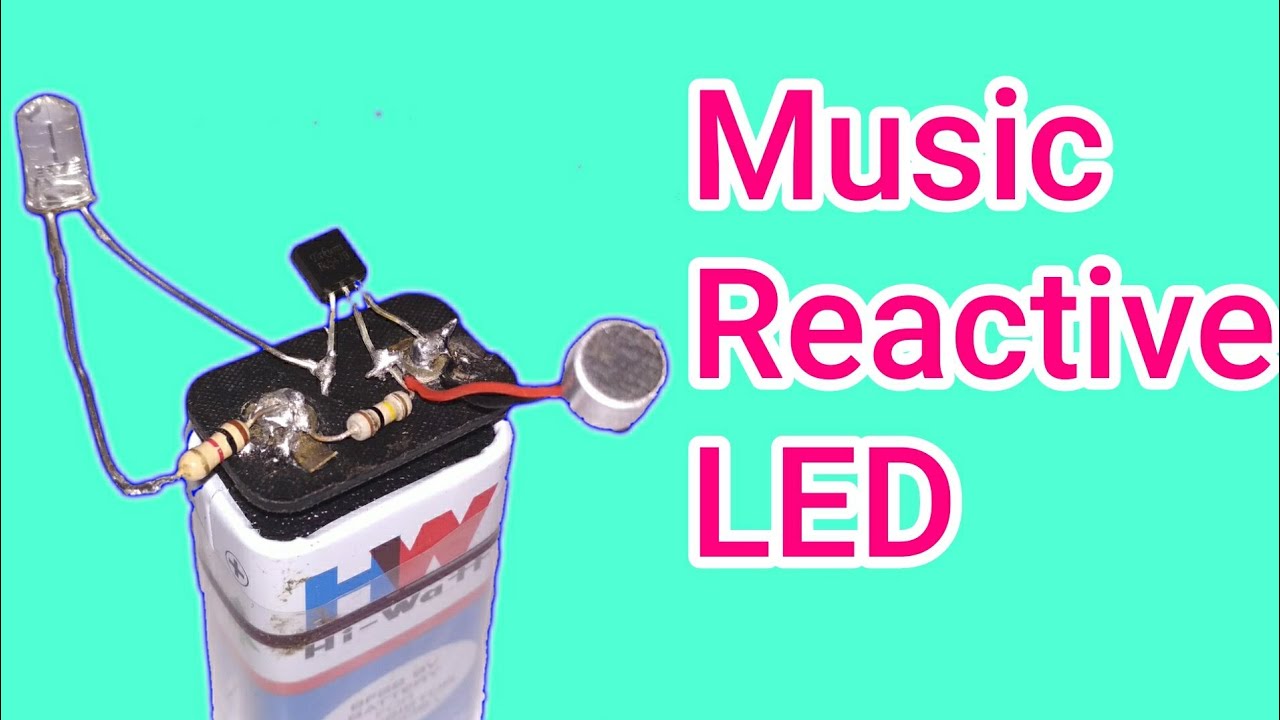 Simple Music Reactive Led Light Youtube