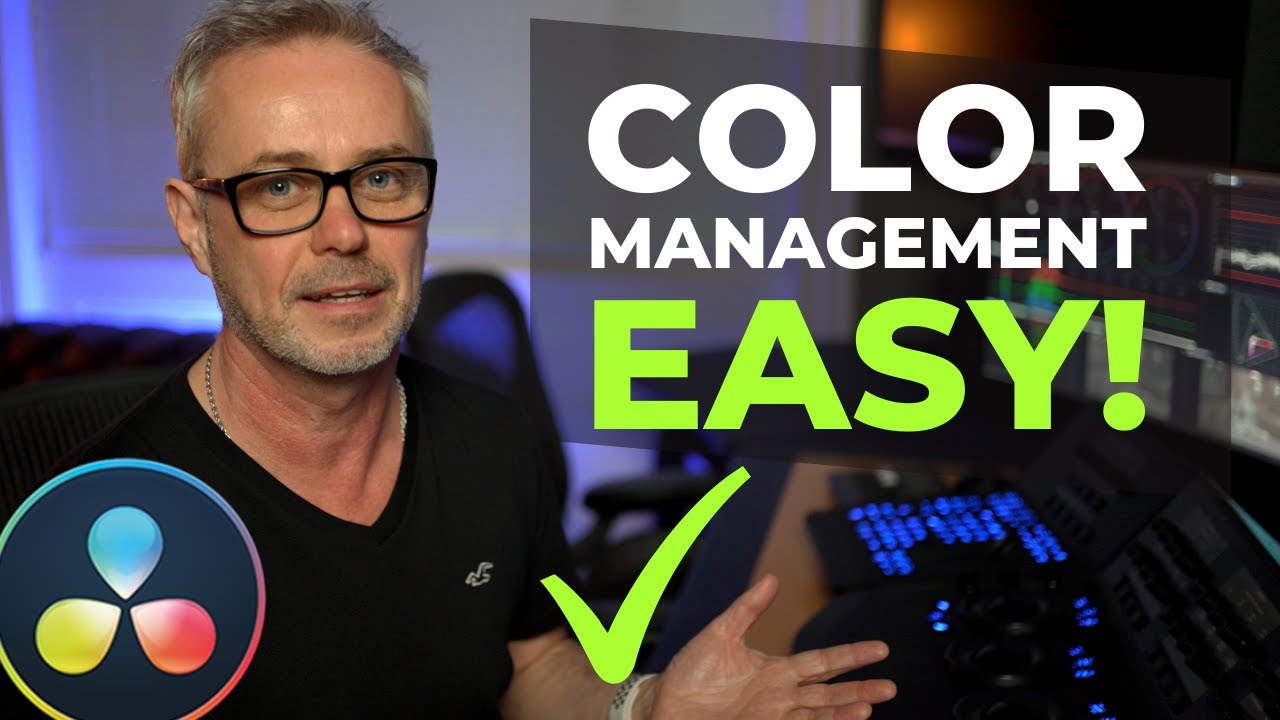 Resolve Color Management EASY - BEGINNERS in under 15 minutes. - YouTube