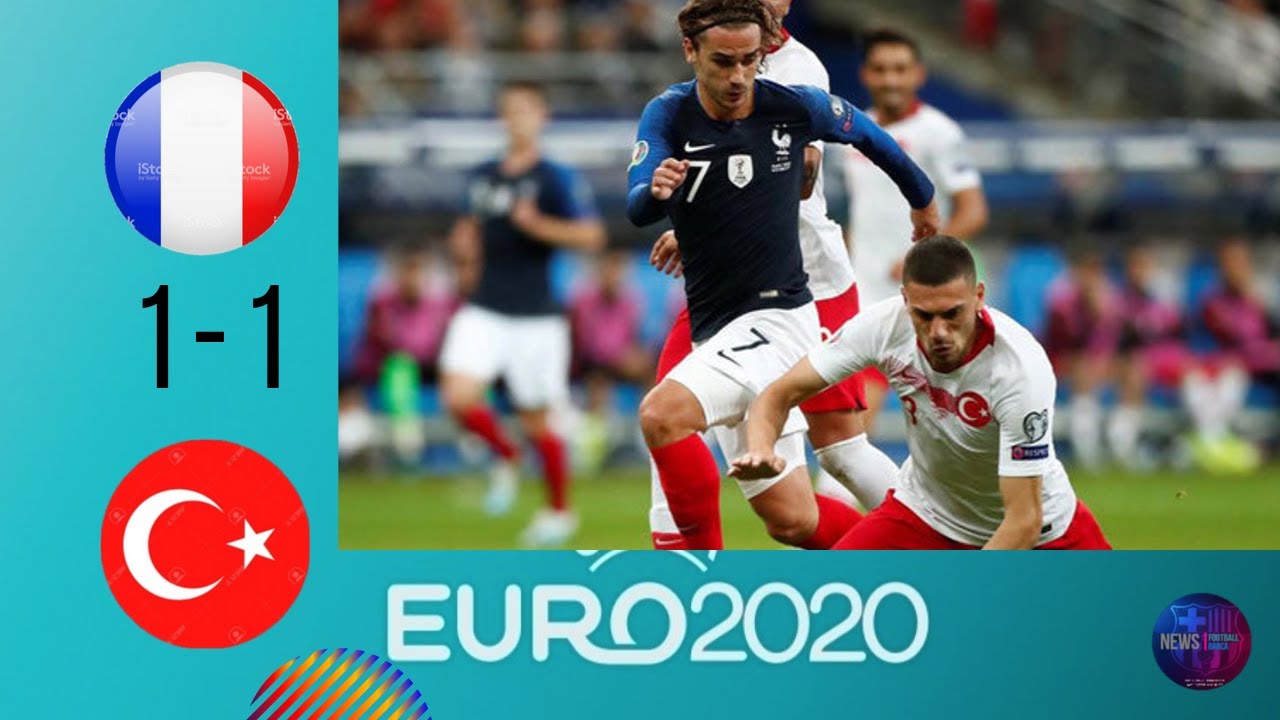 Francia vs Turkey [ 1-1 ] All Goals & highlight extended | Euro 2020 ...
