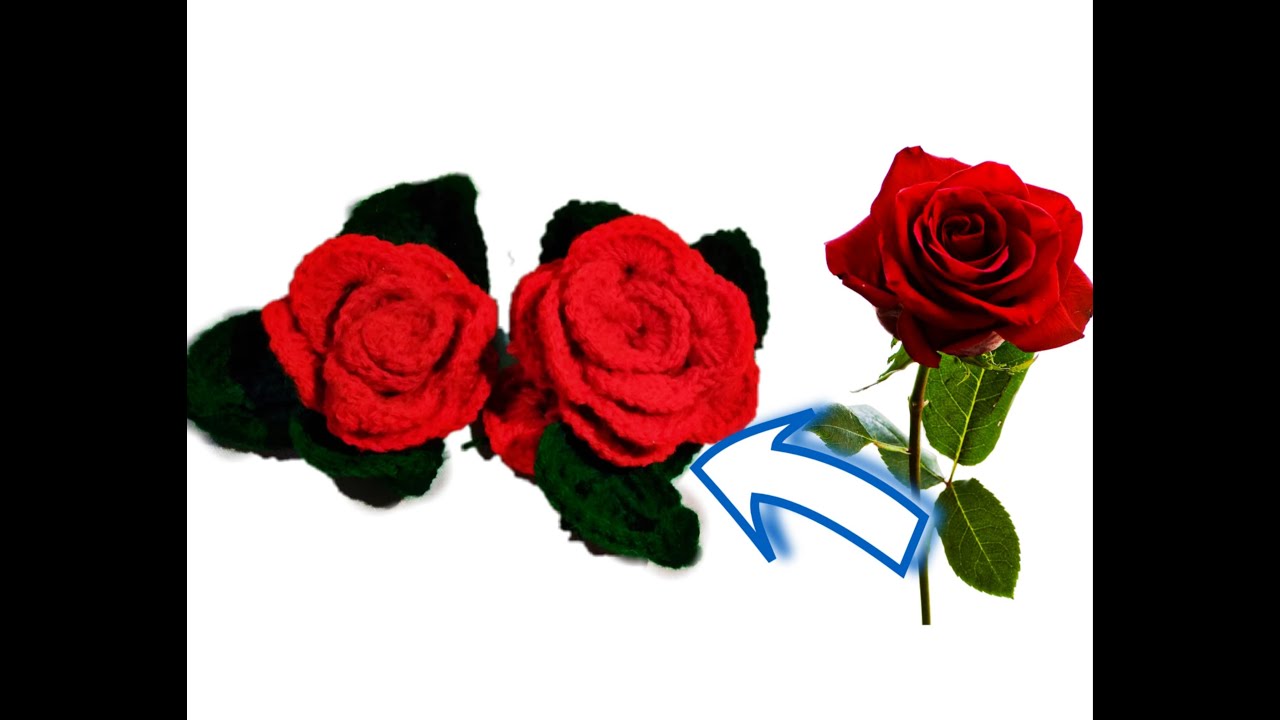 Crosia design | Crochet rose|Crosia rose|Crosia flower|Crosia pattern ...