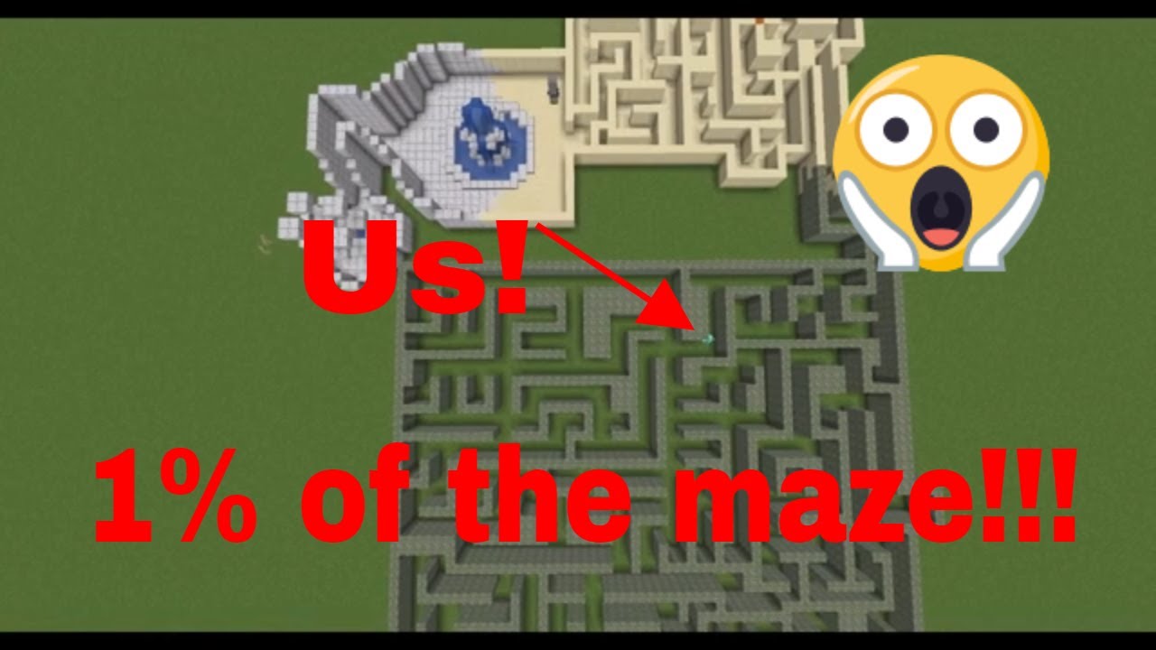 LONGEST IMPOSSIBLE MINECRAFT MAZE!! (GONE WRONG) - YouTube