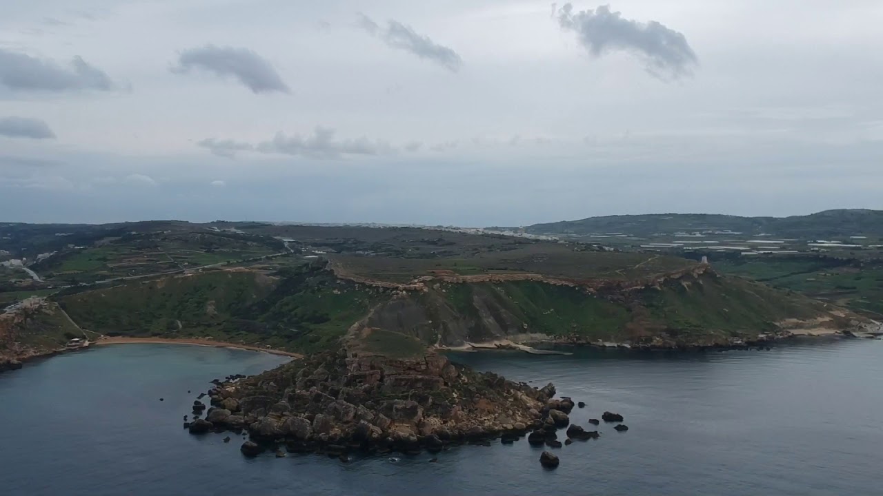 Dji Spark at Bahrija Cliffs Malta and enjoying the beautiful scenery ...