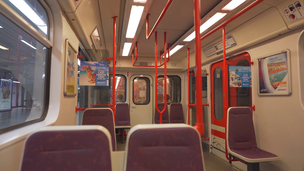 Czech Republic, Prague, metro ride from Skalka to Strašnická - YouTube